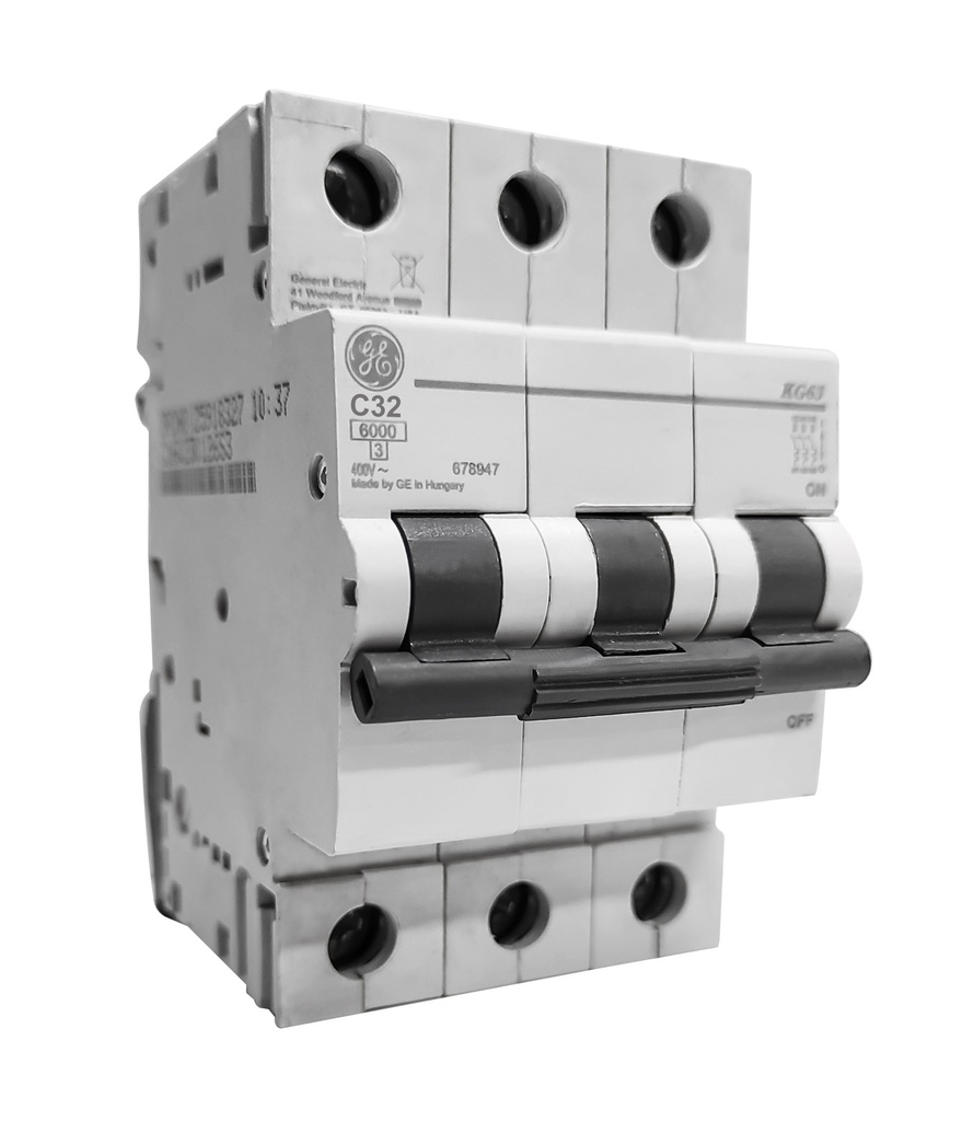 Int. Aut. Termomagnetico Para Riel 3P C32 10/6Ka 230/400V Kg | Grupo Coinp